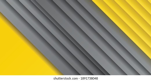 Yellow Silver Background Dark Grey Color Stock Vector (Royalty Free ...