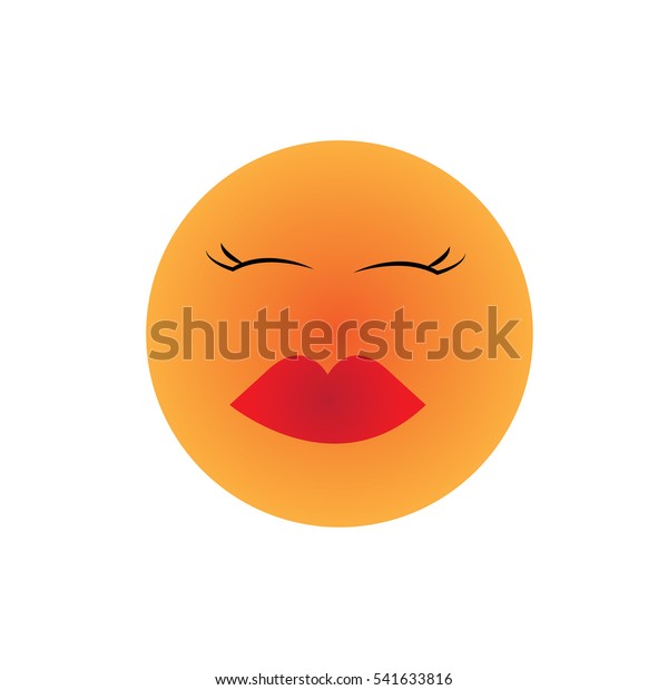 Yellow Smile Icon Vector Illustrator Stock Vector (Royalty Free ...