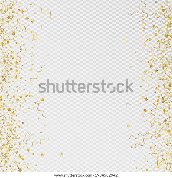 Yellow Spiral Party Vector Transparent Background Stock Vector (Royalty ...