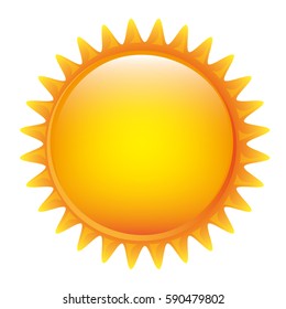 Golden Sun Clip Art Vector On: Stock-Vektorgrafik (Lizenzfrei ...