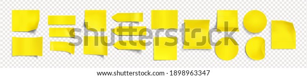 6,532 imágenes de Yellow sticker on transparent background - Imágenes ...
