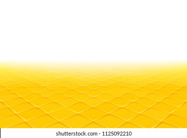 Yellow Tile Perspective Background Stock Vector (Royalty Free ...