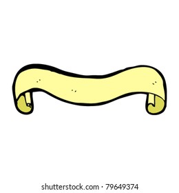Yellowing Old Banner Cartoon Stock Vector (Royalty Free) 79649374 ...
