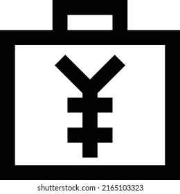 Yen Vector Illustration On Transparent Backgroundpremium Stock Vector ...