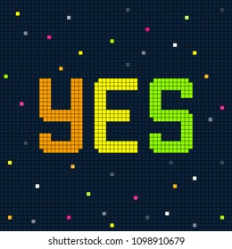 8bit Pixel Social Networking Speech Bubbles Stock Vector (Royalty Free ...