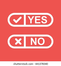 Yes No Option 스톡 벡터(로열티 프리) 476711995 | Shutterstock