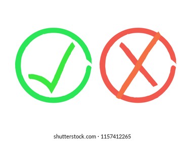 Yes No Vector Icon Isolated On Stock Vector (Royalty Free) 1157412265 ...