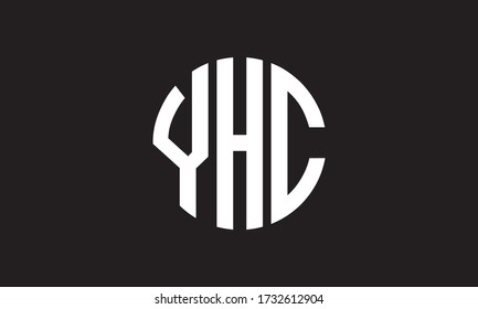 Yhz Circle Emblem Abstract Monogram Letter Stock Vector (Royalty Free ...