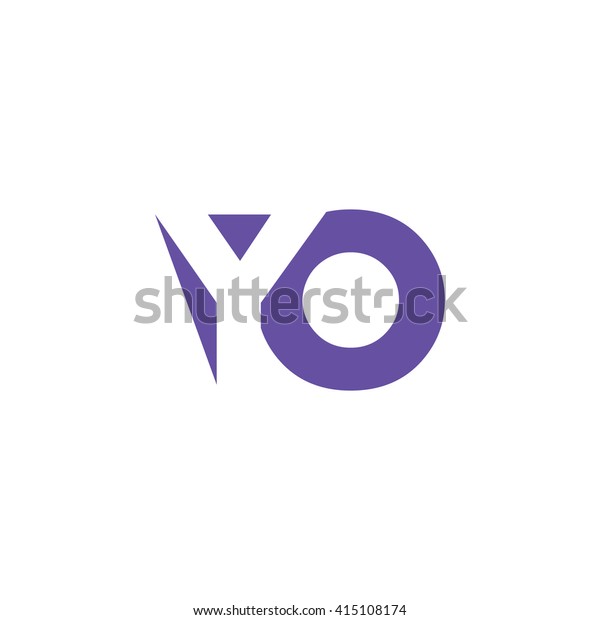 Yo Logo Vector Graphic Branding Letter: เวกเตอร์สต็อก (ปลอดค่าลิขสิทธิ์ ...