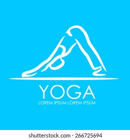 Yoga Sign Vector Stock Vector (Royalty Free) 266725694 | Shutterstock