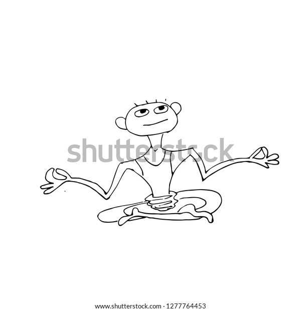 Yogi Vector Illustration: vector de stock (libre de regalías ...