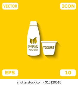 Yogurt Icon Stock Vector (Royalty Free) 315120518 | Shutterstock