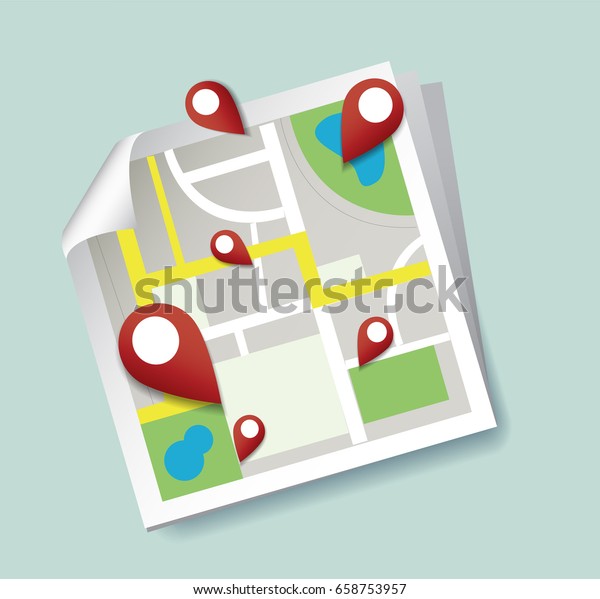 You Here Pin Location Icon Map Stock Vector (Royalty Free) 658753957 ...