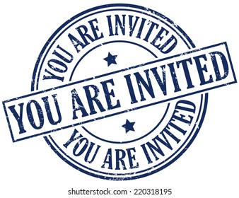 4,456 You invited stamp Images, Stock Photos & Vectors | Shutterstock