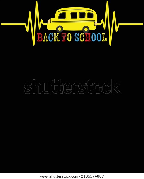 You Looking Heartbeat School Bus Driver Stock Vector (Royalty Free ...