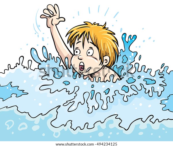 Niño ahogado en agua