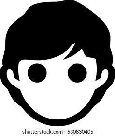 Young Boy Icon Stock Vector (Royalty Free) 530830405