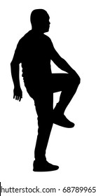 106,948 Standing in one leg Images, Stock Photos & Vectors | Shutterstock