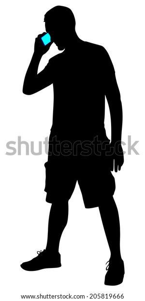 52,703 Phone Call Silhouette Images, Stock Photos & Vectors | Shutterstock