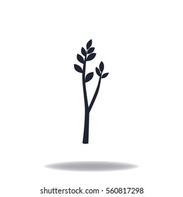 Young Tree Icon Stock Vector (Royalty Free) 449423767 | Shutterstock