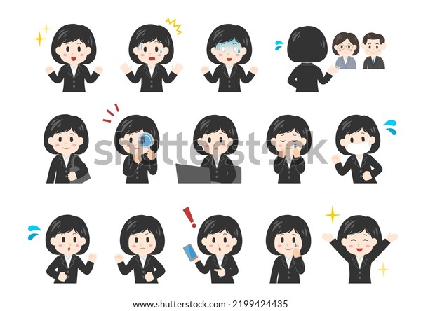 Young Woman Looking Job Young Woman Stock Vector (Royalty Free ... Young Woman Looking Job Young Woman Stock Vector (Royalty Free ...