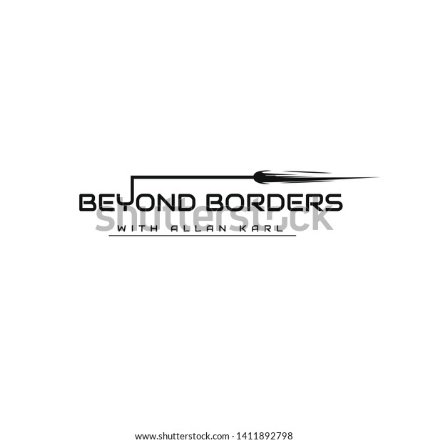 Your Logo Beyond Borders Shoot Stock Vector (Royalty Free) 1411892798 ...