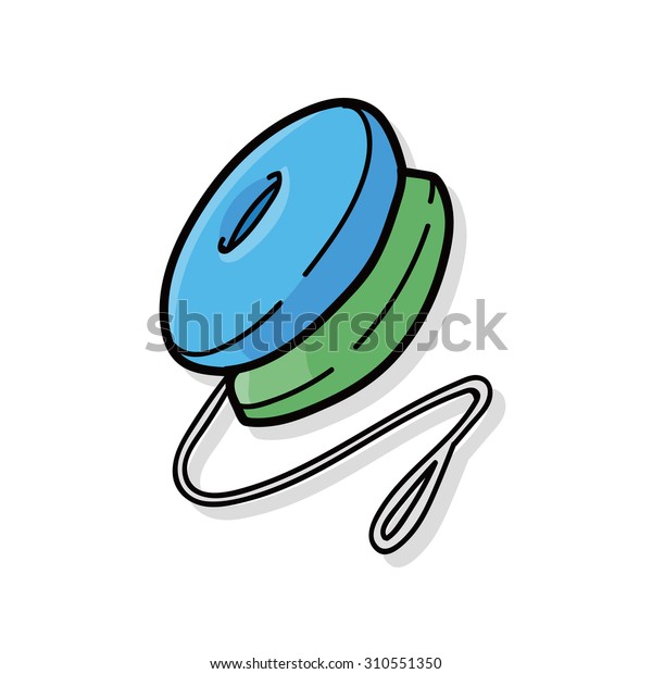 Yoyo Doodle Stock Vector (Royalty Free) 310551350 | Shutterstock