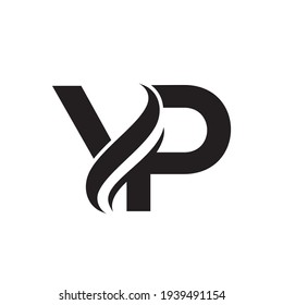 Yp Creative Letter Logo Design Stock Vector (Royalty Free) 1939491154 ...