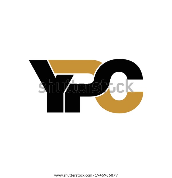 Ypc Letter Monogram Logo Design Vector Stock Vector (Royalty Free ...
