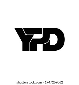 Ypd Letter Monogram Logo Design Vector Stock Vector (Royalty Free ...