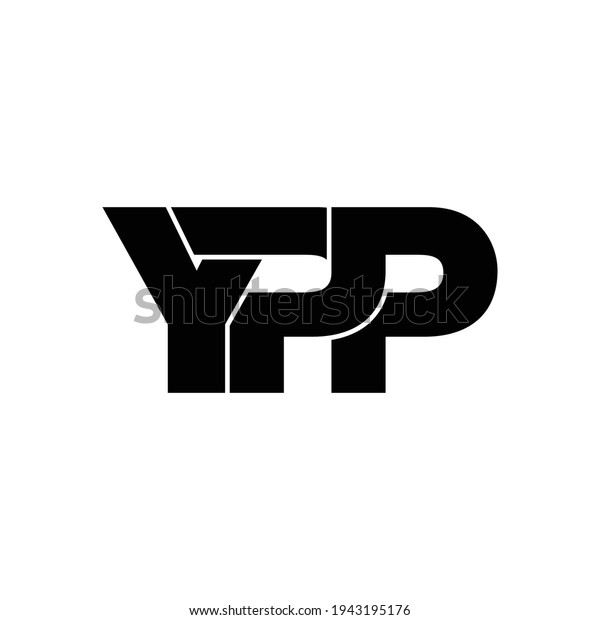 Ypp Letter Monogram Logo Design Vector Stock Vector (Royalty Free ...