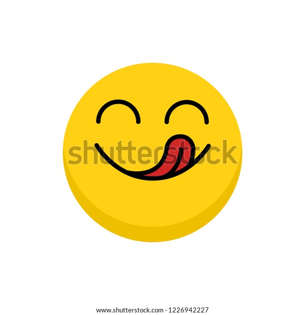 Yummy Icon Design Stock Vector (Royalty Free) 1226942227