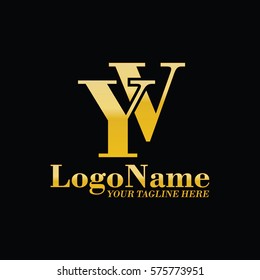 Yv Logo Stock Vector (Royalty Free) 575773951 | Shutterstock