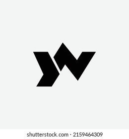 Yw Logo Concept Design Template Stock Vector (Royalty Free) 2159464309 ...