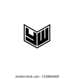 Yw Logo Letters Initial Designs Template Stock Vector (Royalty Free ...