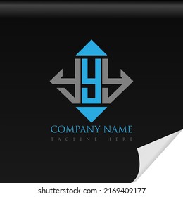 Yyy Logo Monogram Isolated On Circle Stock Vector (Royalty Free ...