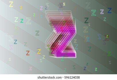 Z Alphabet Vector Art Stock Vector (Royalty Free) 596124038 | Shutterstock