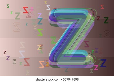 Z Alphabet Vector Idea Stock Vector (Royalty Free) 587947898 | Shutterstock
