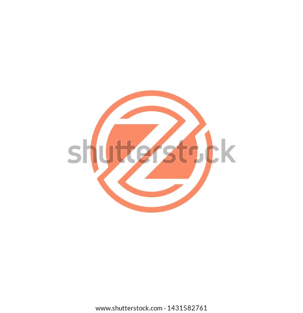 Z Letter Circle Logo Vector Graphic Stock Vector (Royalty Free ...
