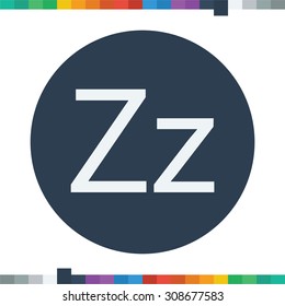 Z Letter Icon Stock Vector (Royalty Free) 308677583 | Shutterstock