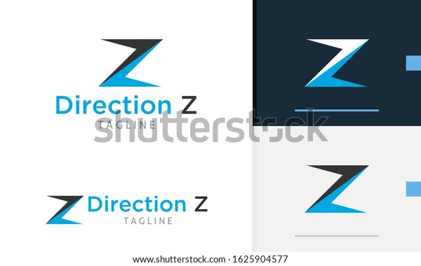 Z Letter Logo Design Arrow Icon Stock Vector (Royalty Free) 1625904577 ...