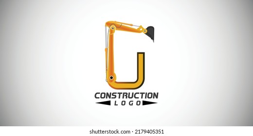 Z Letter Logo Design Construction Excavator Stock Vector (Royalty Free ...
