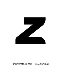 Z Logo Vector Illustration Black Background Stock Vector (Royalty Free ...