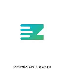 Z Letter Speed Stock Vector (Royalty Free) 1303661158 | Shutterstock