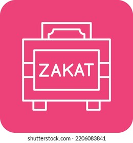 Zakat Vector Icon Can Be Used Stock Vector (Royalty Free) 2206083841 ...