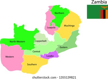 Zambia Map Drawing Stock Vector (Royalty Free) 1355139821 | Shutterstock