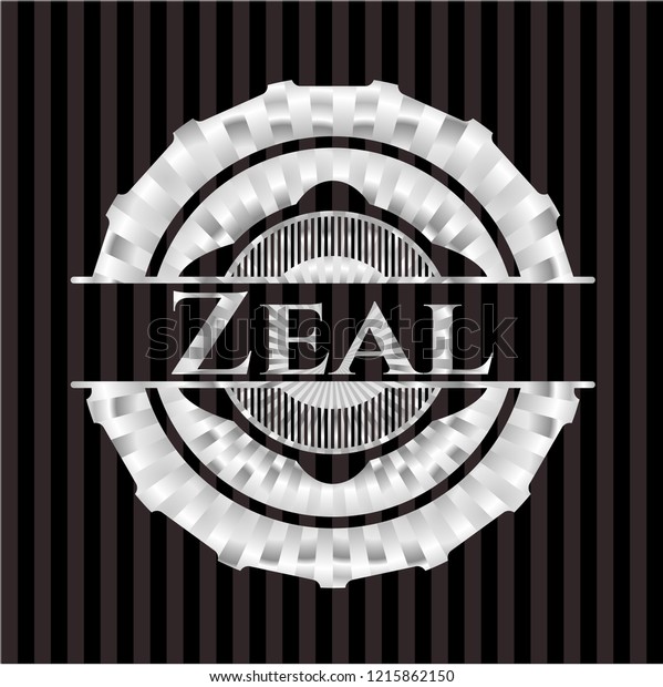 Zeal Silver Emblem Stock Vector (Royalty Free) 1215862150 | Shutterstock