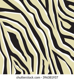 Zebra Big Print Stock Vector (Royalty Free) 396381937 | Shutterstock