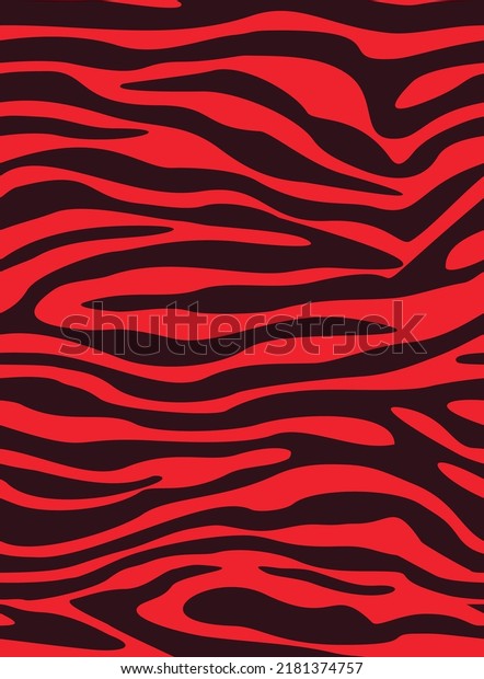 Zebra Texture Seamless Vector Pattern Textile: เวกเตอร์สต็อก (ปลอดค่า ...