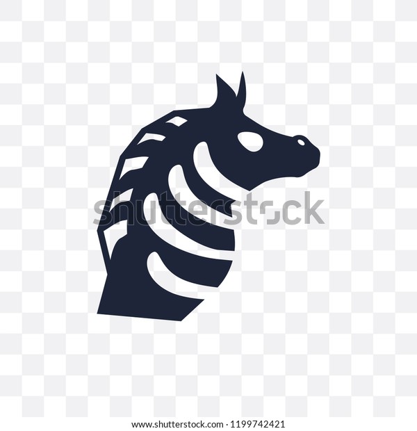 Zebra Transparent Icon Zebra Symbol Design Stock Vector (Royalty Free ...